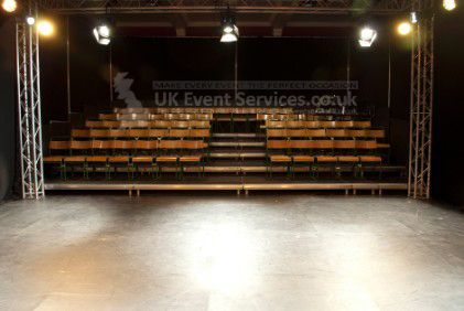 UK Event Services - professional tiered stage platforms, tiered seating ...